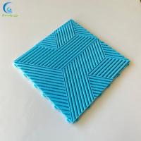 China 400x400x18mm Garage Floor Tile High Impact Resistance 30 Ton Weight Capacity Click Installation for sale