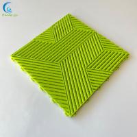 China 400x400x18mm Garage Floor Tile High Impact Resistance 30 Ton Weight Capacity Click Installation for sale