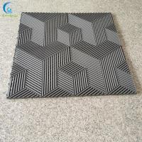 China Interlocking Garage Floor Tile 1.2 Lbs Each 25000 Lbs Load Capacity Heavy Duty 3D Cubic for sale
