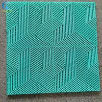 China Interlocking Garage Tile Black Waterproof -22°F to 248°F Temperature Resistance 620g for sale