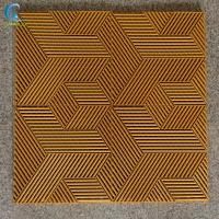 China Interlocking Garage Tile 1.2 Lbs Each 15 Tons per Sqm Weight Capacity Waterproof 3D Cubic for sale
