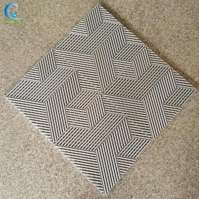 China Transform Your Space with Indoor 3D Cubic Pattern Flooring 000 Lbs Per Square Foot Load Capacity for sale