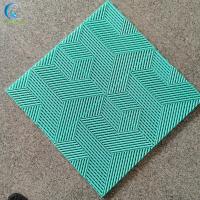 China UV Resistant PP Garage Floor Tile 3D Cubic Heavy Duty 2500 lbs Load Capacity for sale