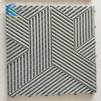 China 620g Interlocking Garage Tile Black -22°F to 248°F Temperature Resistant Waterproof Flooring for sale