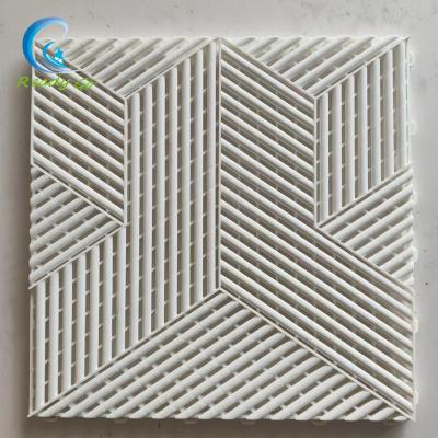 China 620g Per Tile Interlocking Garage Tile UV Resistance Yes Black for sale