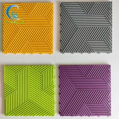 China Temperature Range Minus 22 To 248 Fahrenheit Interlocking Garage Tile for sale