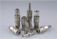 China LSQ-19 Brass Pneumatic Quick Coupling 1.0 MPa Single Shut-Off Compatible with Rectus 19KA Series for sale