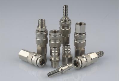 China LSQ-25 Brass Pneumatic Quick Disconnect Coupling 1.6MPa Pressure -20℃ to +120℃ Temperature Range for sale
