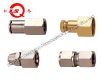 China Integrated Series Straight Pressure Gauge Joint - ISO7241-2 Certified Hydraulic & Pneumatic Quick Coupling for sale