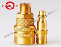 China Nickel Plated LAM American Type Quick Disconnect Coupling ISO 6150B Standard -20℃ to 120℃ Temperature Range for sale