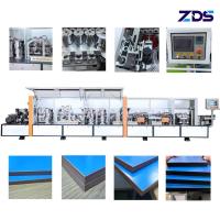 China Automatic PVC Pre Milling Edge Banding Machine Double Glue Pot Edgebander Machine for sale