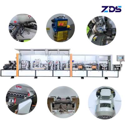China Premilling Woodworking Edge Bander 0.4-3mm Thick Industrial Wood Edge Banding Machine for sale