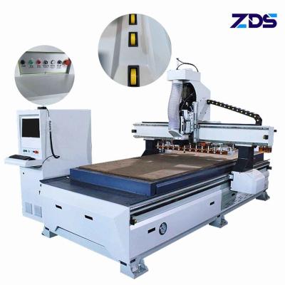 China TYPE3 Software MDF Door Woodworking CNC Router With Servo Motor Wood Cnc Router for sale
