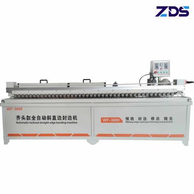 China 45 Degree Oblique Straight Integrated Edge Bander With Buffing for sale