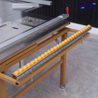 China PVC Plastic Board Collapsible Sliding Table Saw For Woodworking for sale