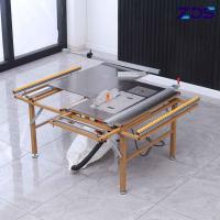 China 120*98cm Platform Industrial Sliding Table Saw For Plate Cutting for sale