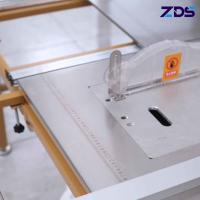 China 120*98cm Platform Industrial Sliding Table Saw For Plate Cutting for sale
