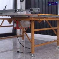 China 215*250*75cm Dust Free Portable Sliding Table Saw With Vacuum Cleaner for sale