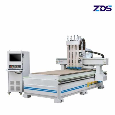 China Drilling Woodworking CNC Machine 4 Axis Cnc Wood Cutting Table For Plate Furniture for sale