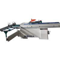 China Linear Rail European Sliding Table Saw Workbench 90 Degree For MDF Cutting for sale