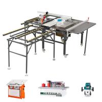 China Melamine Sliding Table Panel Saw 5.4KW Portable Wood Cutting Machine for sale
