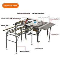 China Melamine Sliding Table Panel Saw 5.4KW Portable Wood Cutting Machine for sale