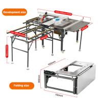 China Melamine Sliding Table Panel Saw 5.4KW Portable Wood Cutting Machine for sale
