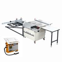 China Miniature Precision Sliding Table Saw Machines 220V For Plywood Panel for sale