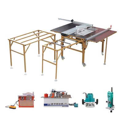 China High Speed 4000rpm Sliding Table Saw Cutter 250mm Cutting for sale
