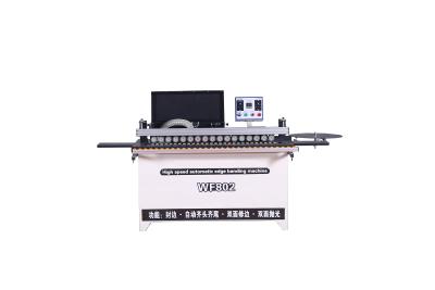 China ODM Woodworking Edge Bander Head Tail Double Sided Wood Furniture Banding Machine for sale