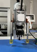 China 0.6-0.8Mpa Single Head Hinge Drill Machine with alloy cutter head for sale
