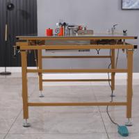 China 800w 6m/Min Woodworking Edge Bander Mini Edgebander For Saw Tables for sale