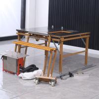 China 1600w 2600w Precision Wood Cutting Sliding Table Saw Machine With Liftable Saw Head for sale
