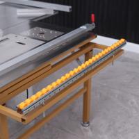 China 1600w 2600w Precision Wood Cutting Sliding Table Saw Machine With Liftable Saw Head for sale