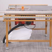 China 120*100cm Lightweight Portable Sliding Table Saw With Vacuum Cleaner for sale