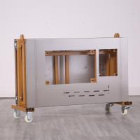 China 120*100cm Lightweight Portable Sliding Table Saw With Vacuum Cleaner for sale