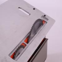 China Woodwork 5.4kw Small Dust Free Saw Manually Lift Dust Free Table Saw for sale