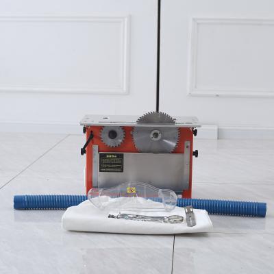 China Woodwork 5.4kw Small Dust Free Saw Manually Lift Dust Free Table Saw for sale