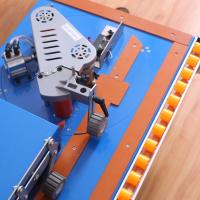 China 1600kw Small Edge Banding Trimming Machine Straight Curved Sheets Manual Edge Bander for sale