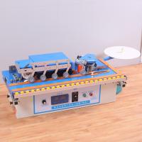 China 10-60mm Panel Manual Edge Bander Straight Curved Edgebander With Polishing Function for sale