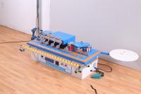 China 1600kw Small Edge Banding Trimming Machine Straight Curved Sheets Manual Edge Bander for sale