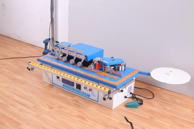 China 1600kw Small Edge Banding Trimming Machine Straight Curved Sheets Manual Edge Bander for sale