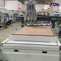China 20kw Panel Furniture Woodworking CNC Machine 4 Axis Computer Controlled Wood Cutter for sale