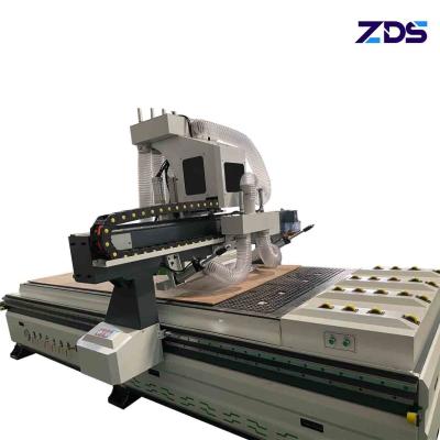 China 3 Axis 6kw*4 Spindle Woodworking CNC Router Machine For 4x8 Plywood for sale