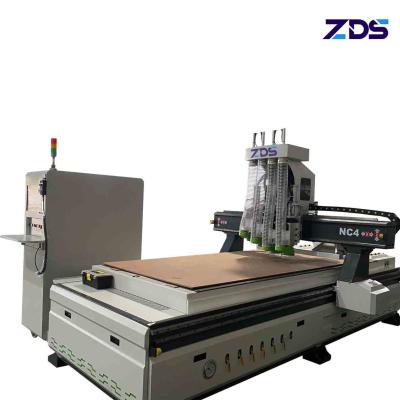China 3 Axis Woodworking CNC Machine Panel Furniture CNC Wood Cutter Machine for sale