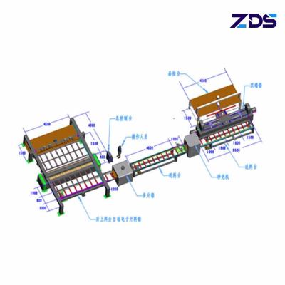 China CNC Vertical Horizontal Integrated Cutting Line For Woodworking for sale