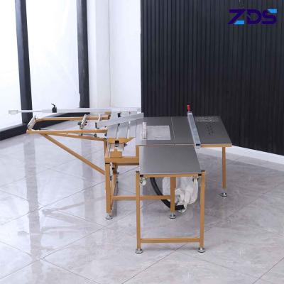 China 45 Degree Tilting 1200mm*1000mm Portable Table Saw With Brushless Motor for sale
