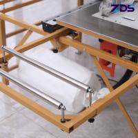China 4500r/Min To 13000r/Min Sliding Table Saw Machine With Foldable Double Rail for sale