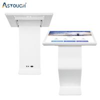 China 32 Inch K Type Best All In One PCAP Touch Screen Floor Standing Kiosk for sale
