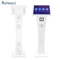 China 15.6 Inch Small LCD Floor Stand Interactive Touch Screen Kiosks for sale